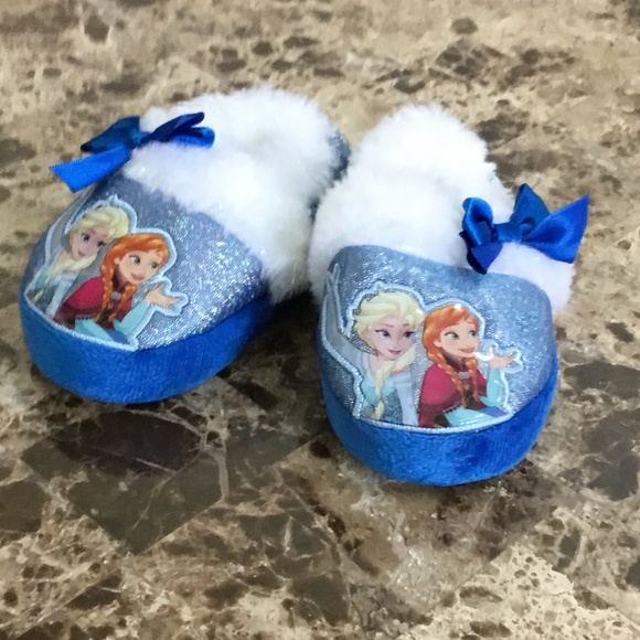 Disney | Shoes | Disney Frozen 2 Girls Slippers Anna Elsa | Poshmark